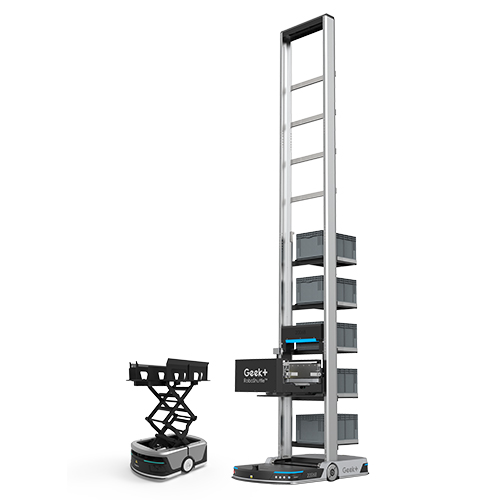 Geek+ RoboShuttle 大小車貨箱揀選方案 │ Unitech