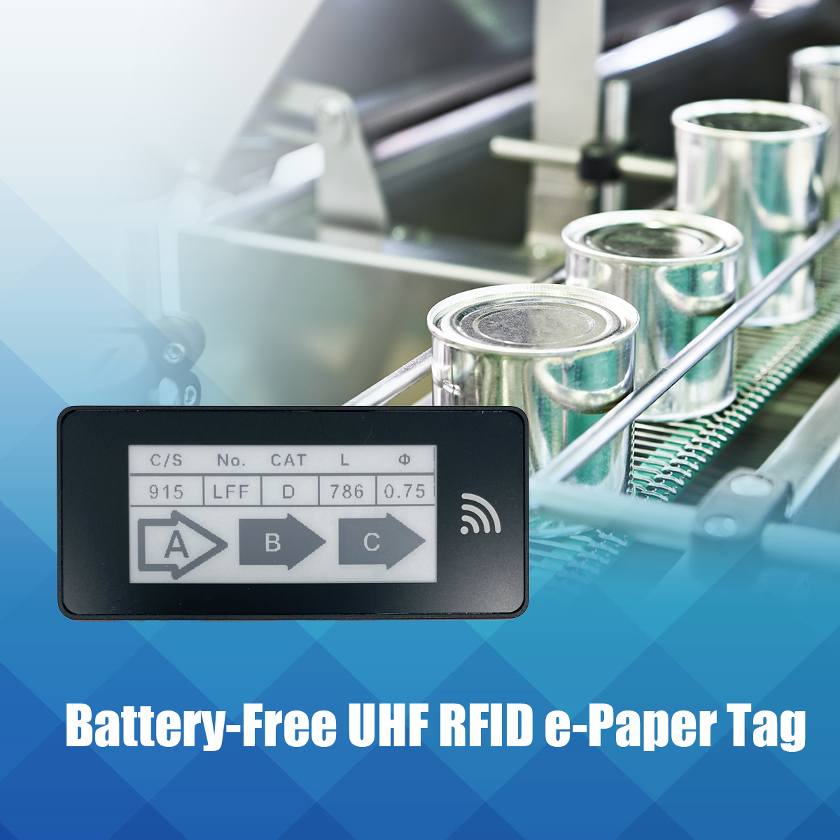 RFID標籤-UHF E-Paper Tags UHF RFID 電子標籤 │ Unitech